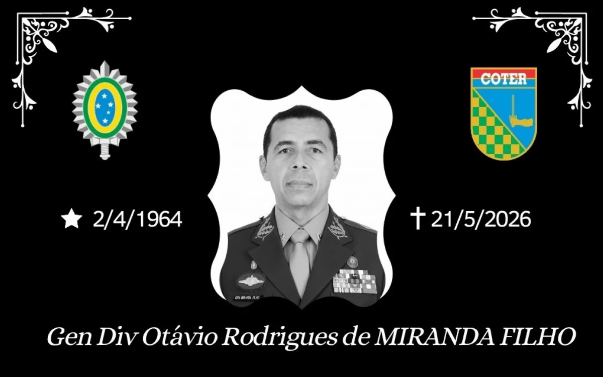 Morre General Otávio Rodrigues de Miranda Filho, que comandou operações ...